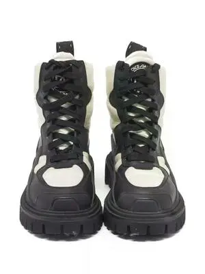 Dolce & Gabbana Padded Panel Combat Boots