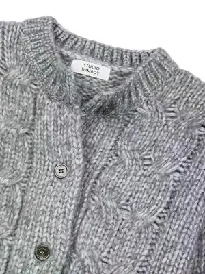 STUDIO TOMBOY Cable-knit Cardigan