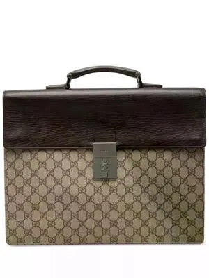 Gucci 2000-2015 Gg Supreme Business Bag