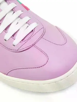 Gucci G74 Leather Sneakers - Purple