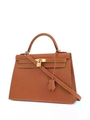 Hermès 2023 32 Kelly Tote Bag - Brown