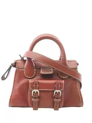 Chloé 2010-2026 Leather Edith Satchel - Brown