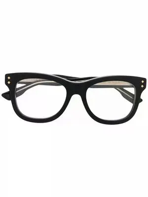 Gucci Soft Cat-eye Optical Glasses - Black