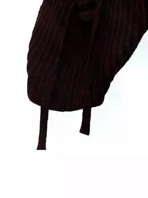 Pinko Ribbed-knit Balaclava