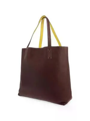 Hermès 2020 Double Sens Leather Tote Bag - Brown