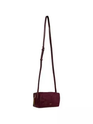 Khaite Suede Leather Shoulder Bag