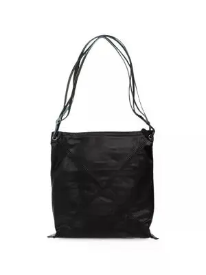 Kenzo Kite Logo-print Leather Tote Bag