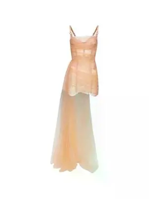 MARIA LUCIA HOHAN Elsinora Ruched Lace-trimmed Mini Dress - Pink