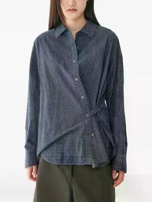 STUDIO TOMBOY Check Cotton Shirt
