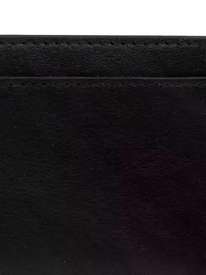 Kenzo Logo-plaque Leather Card Holder