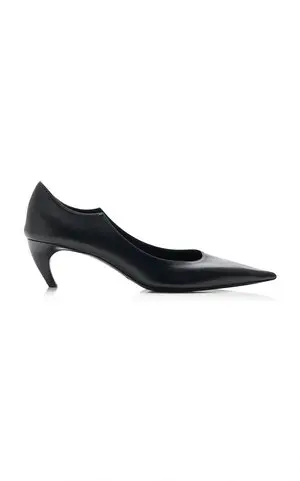 Khaite Valerie Leather Pumps