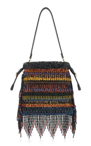 ETRO Kalispera Small Beaded Shoulder Bag Os