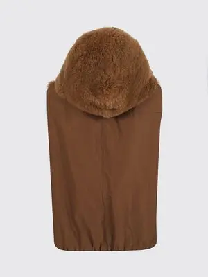 Brunello Cucinelli Hooded Faux Fur Vest