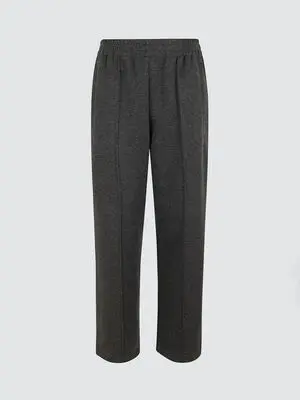 Brunello Cucinelli Wide-leg Cotton-blend Jogging Pants