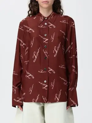 Paul Smith Relaxed-fit Slogan-print Silk-blend Shirt