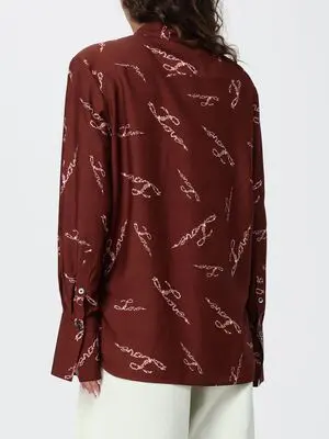 Paul Smith Relaxed-fit Slogan-print Silk-blend Shirt