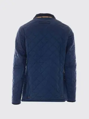 Barbour Heritage Quilted Nylon Jacket With Velvet Collar