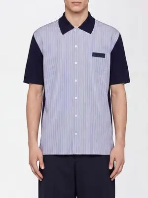Givenchy Bi Striped Cotton Bowling Shirt