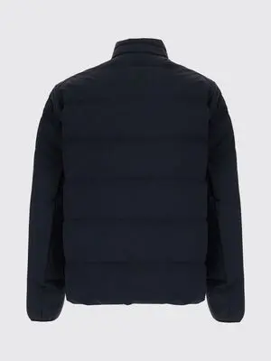 Emporio Armani Quilted Nylon Puffer Jacket With Eagle Logo