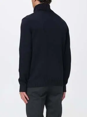 SLOWEAR Pure Virgin Wool Turtleneck Sweater With Long Sleeves