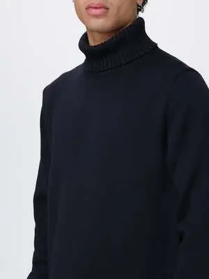 SLOWEAR Pure Virgin Wool Turtleneck Sweater With Long Sleeves