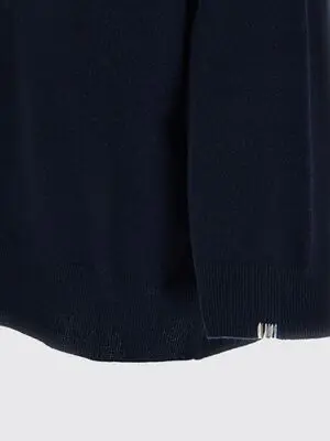Extreme Cashmere 100% Cashmere V-neck Long-sleeved Sweater - Blue