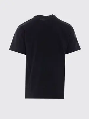 Burberry Cotton T-shirt With Contrast Embroidered Ekd Logo