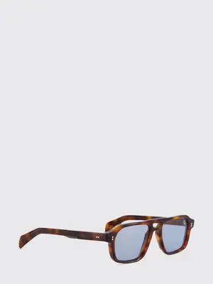 CUTLER & GROSS Tortoiseshell Acetate Aviator Sunglasses With Double Bridge - Brown