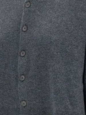 Extreme Cashmere Crewneck Cashmere-blend Cardigan With Buttons