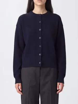 Extreme Cashmere Crew Neck Cardigan In Cashmere Blend With Buttons