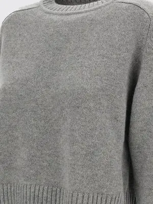 Extreme Cashmere Long-sleeved Crew Neck Sweater In Pure Cashmere