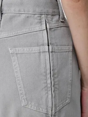 Phoebe Philo High-waisted Wide-leg Palazzo Jeans In Cotton Denim