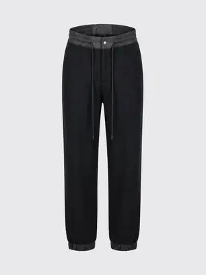 Sacai Cotton Terrycloth Pants With Drawstring Waist