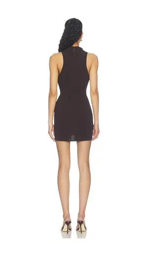 Matthew Bruch Cowl Tank Mini Dress In . Also