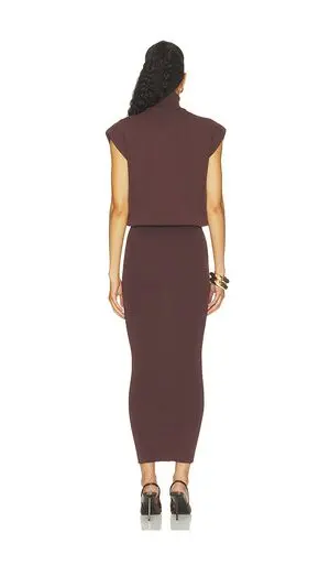 ALL THE WAYS Graham Knit Maxi Dress In . Also