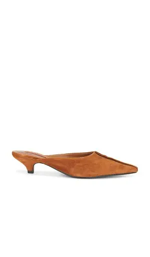 SIMONMILLER Suede Arrow Mule Pump In . Also