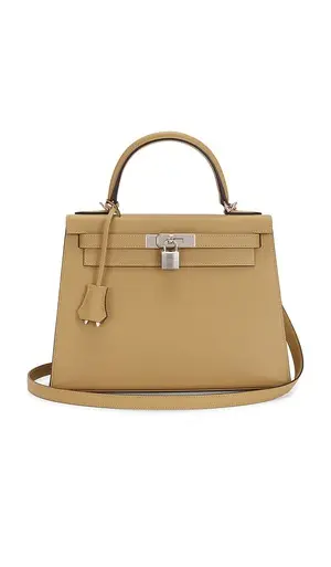 FWRD RENEW Hermes Epsom Kelly 28 Handbag - Brown