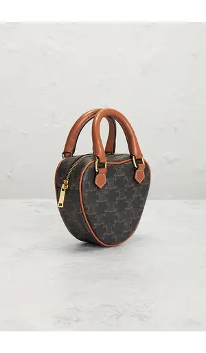FWRD RENEW Celine Triomphe Heart Handbag