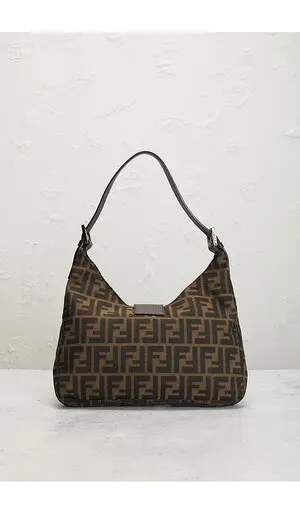 FWRD RENEW Fendi Zucca Shoulder Bag