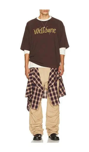 We11Done Shirt Wrapped Pants In . Also - Brown