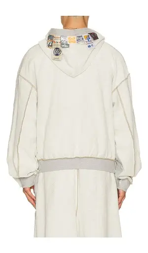 We11Done Inside-out Zip Up Hoodie In . Also