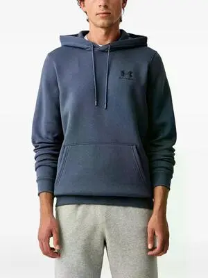Under Armour Logo-embroidered Drawstring Hoodie - Blue