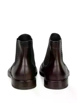 Fratelli Rossetti Brogue-detail Leather Chelsea Boots
