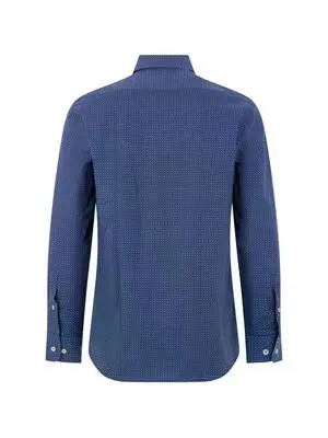 Paul & Shark Geometric-print Button-down Shirt