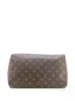 LOUIS VUITTON Speedy Handbag Monogram Canvas 30 Satchel
