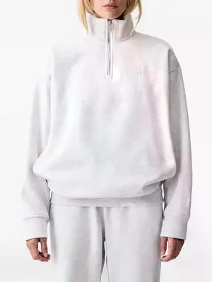 On Club Collective Quarter-zip Logo-embroidered Sweater