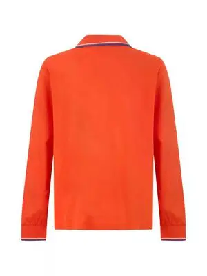 Paul & Shark Long-sleeve Polo Shirt - Orange