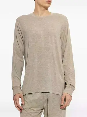 Hanro Long-sleeve T-shirt - Neutrals