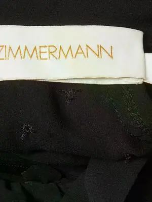 Zimmermann Polka-dot Ruffled Midi Dress