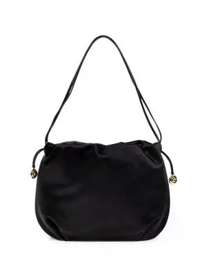 LIFFNER Satin Drawstring Shoulder Bag